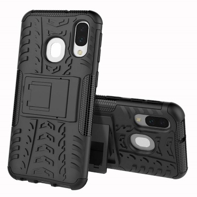 Samsung Galaxy A40 - Tyre Defender Black